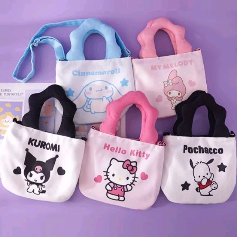 Jual TAS IMPORT MELODY / SHOULDER BAG CINNAMOROLL / TAS SANRIO 2 IN 1 ...