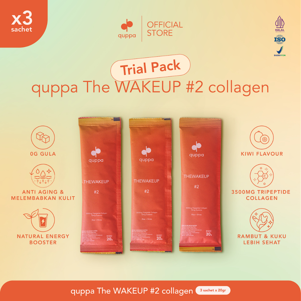 Jual quppa holistic - THEWAKEUP #2 60gr 3 sachet | Shopee Indonesia