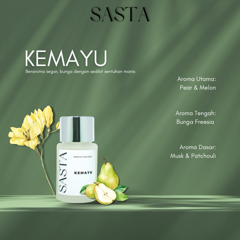 Jual Sasta parfum mobil aroma Kemayu| pengharum mobil | parfum mobil ...