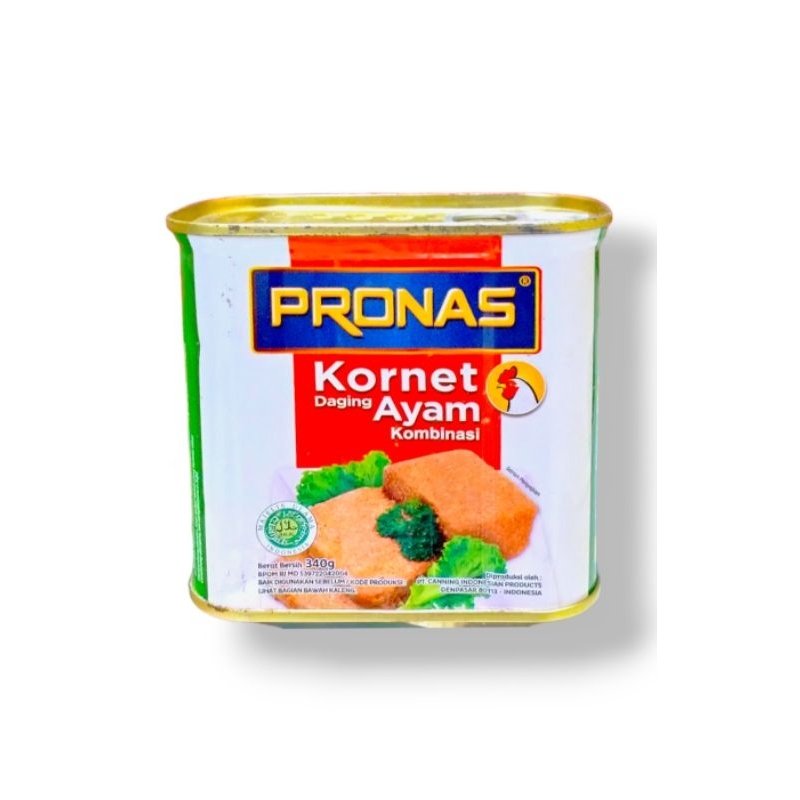 Jual Pronas Kornet Daging Ayam Kombinasi 340 gr | Shopee Indonesia