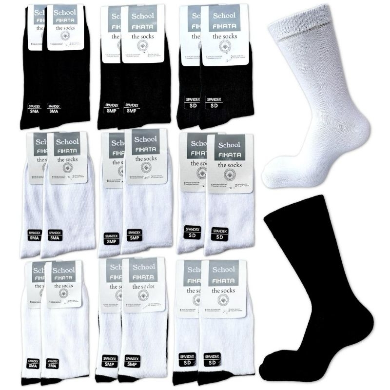 Jual kaos kaki sekolah hitam putih / kaos kaki hitam / kaos kaki putih ... Jual kaos kaki sekolah hitam putih / kaos kaki hitam / kaos kaki putih ...