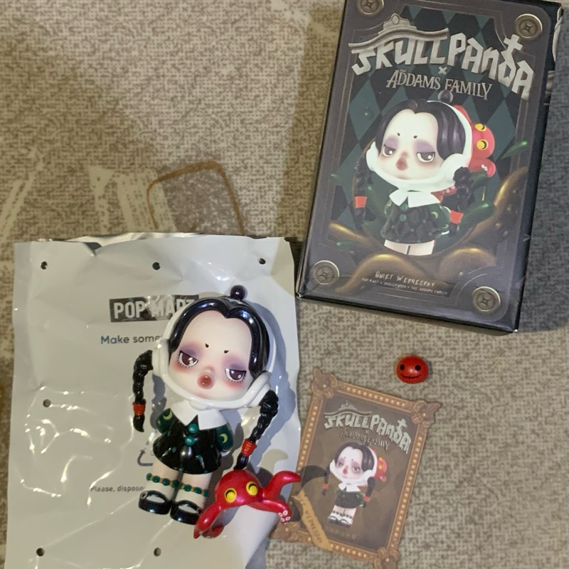 Jual Skullpanda Wednesday Addams Family (Nego Harga via Chat) | Shopee ...