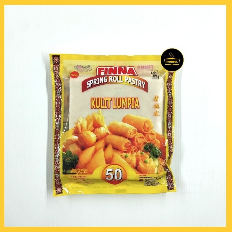Jual Finna Spring Roll Pastry Kulit Lumpia 12.5cm 200gr 50 lembar ...