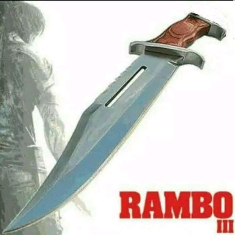 Jual pisau camping survival Rambo part III | Shopee Indonesia