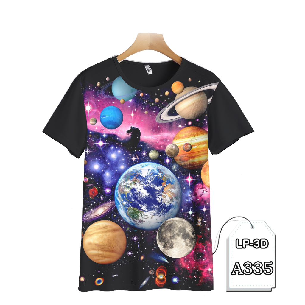 Jual Kaos PLANET GALAXY Baju Anak dan Dewasa 3D Keren dan Trendy LP3D ...