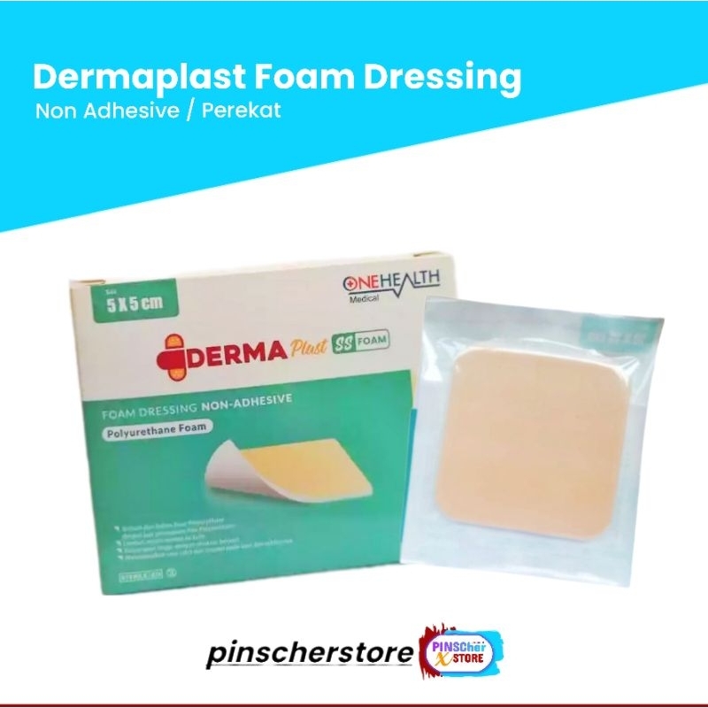 Jual Dermaplast SS Foam Dressing 5 x 5 Cm Non Adhesive / Pcs | Shopee ...