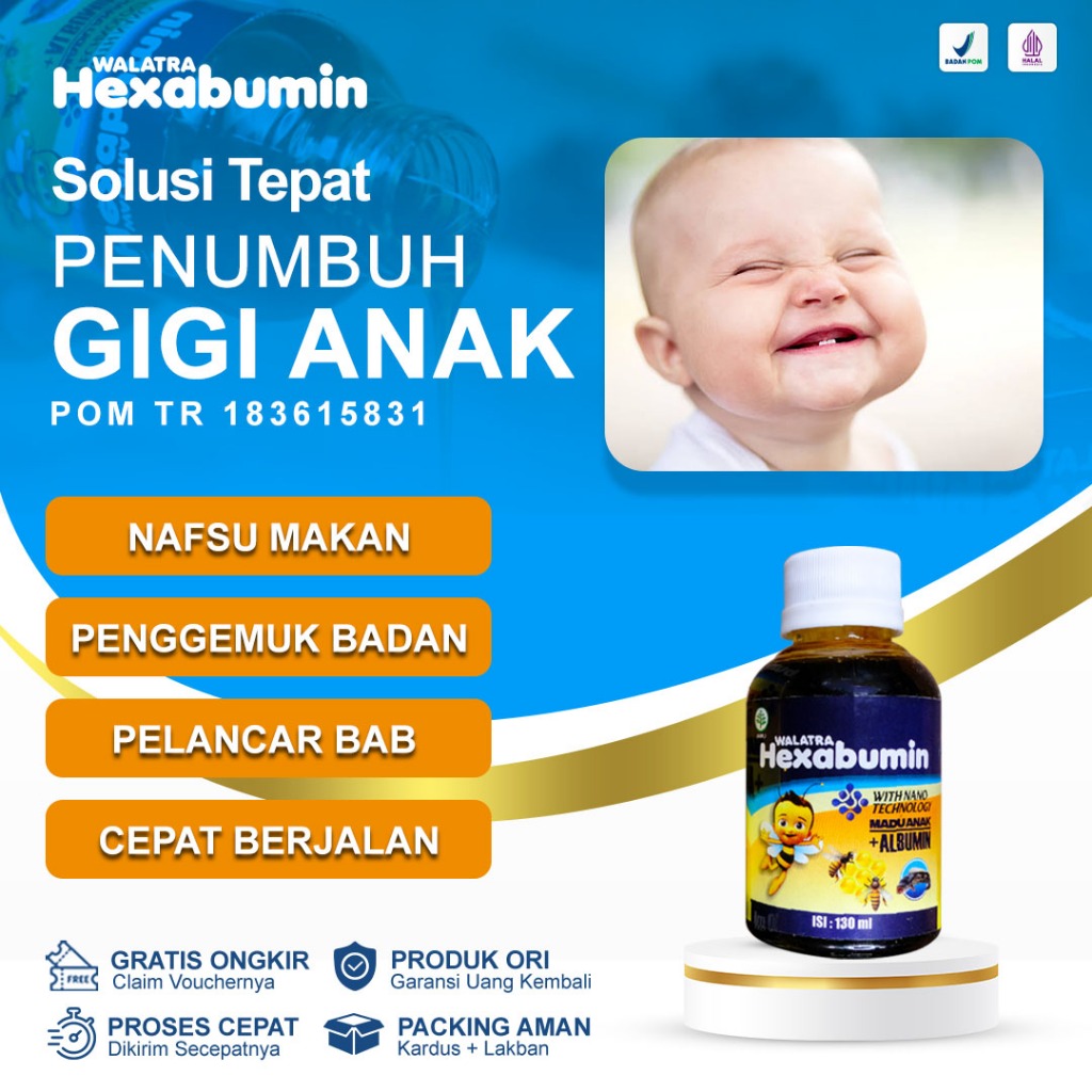 Jual Obat Penumbuh Gigi Anak Telat Tumbuh Sakit Gigi Ompong Penambah ...