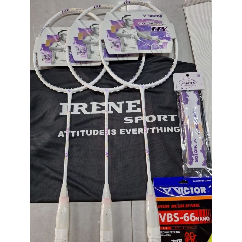 Jual Raket Badminton Special Edition Victor Thruster TTY Tai Tzu Ying ...