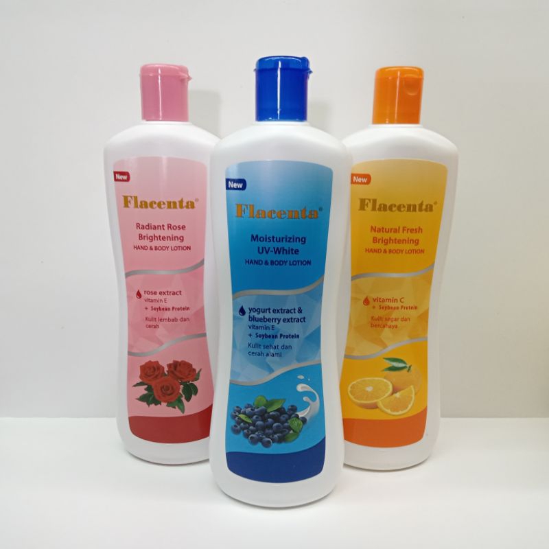 Jual hand & body lotion flacenta 500 ml | Shopee Indonesia