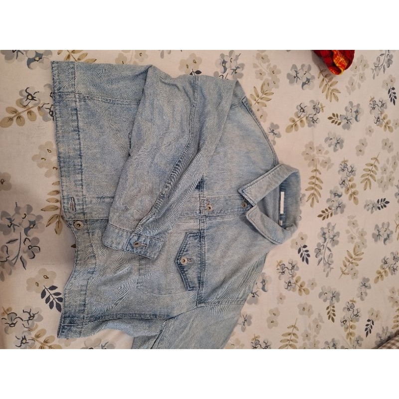 Jual Crop Denim Jacket Uniqlo | Shopee Indonesia