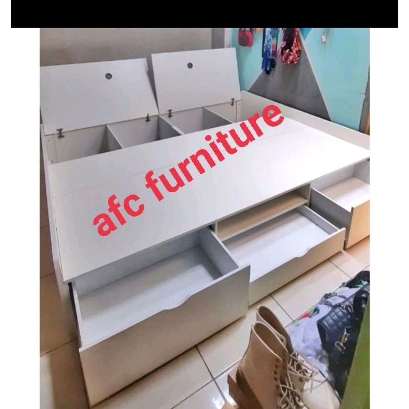 Jual DIVAN LACI/DIPAN/RANJANG UNTUK KASUR MINIMALIS | Shopee Indonesia