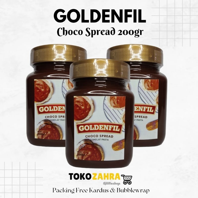 Jual Goldenfil Choco Spread 200gr | Shopee Indonesia