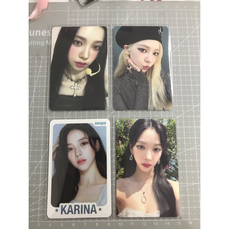 Jual aespa KARINA MY WORLD TRADING CARD OFFICIAL PHOTOCARD | Shopee ...