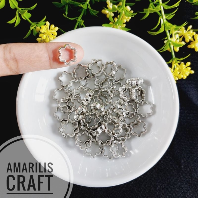 Jual [10pcs] Pandora BUNGA Kecil SILVER | Shopee Indonesia