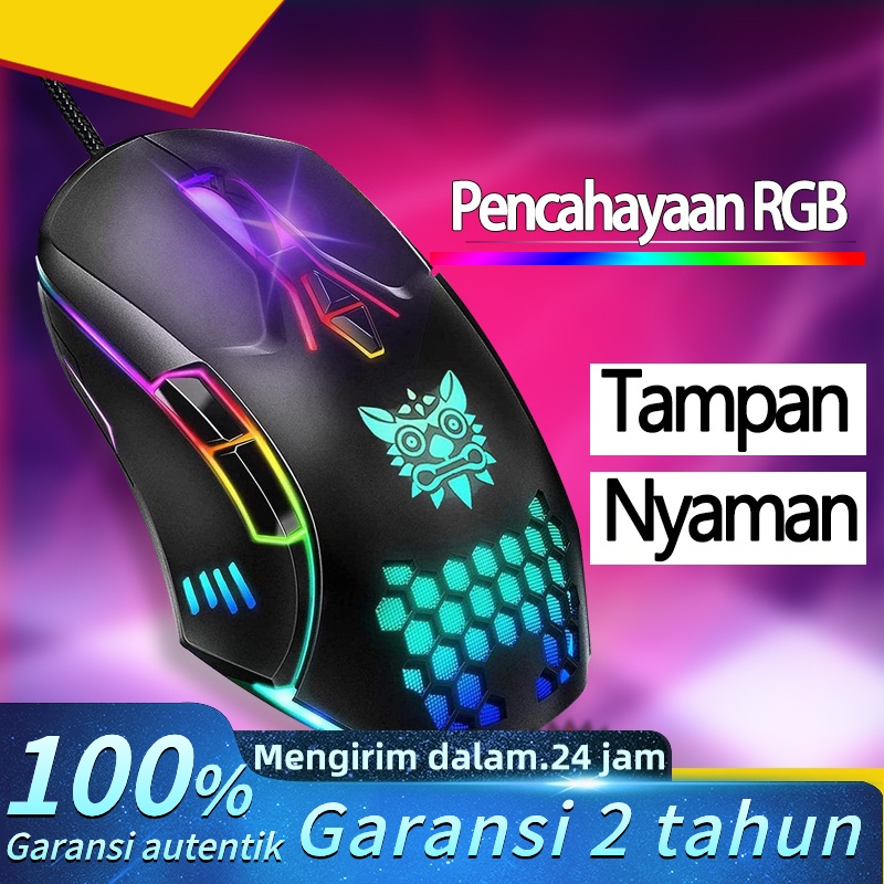 Jual Onikuma CW902 Gaming Mouse Game Mouse Berkabel Komputer Kabel USB ...