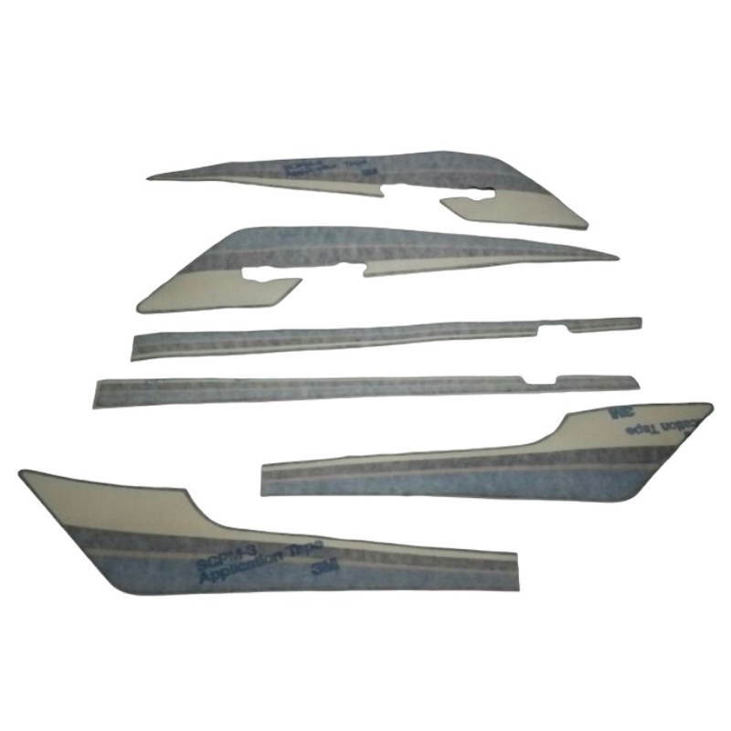 Jual Honda GL pro GLpro 1991 biru stiker strip striping original nos 3M ...