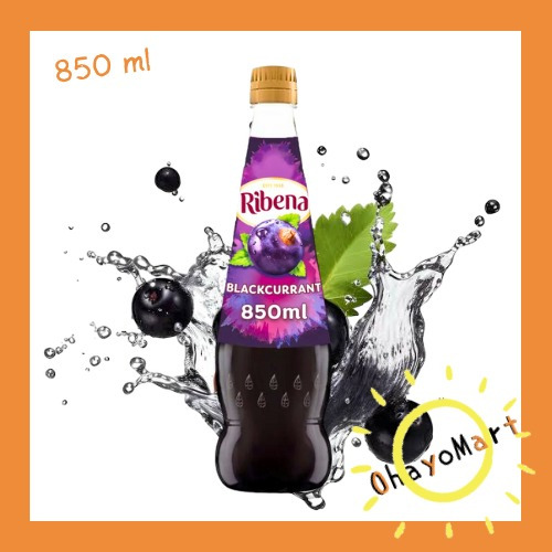 Jual Ribena syrup Blackcurrant / Ribena konsentrat rasa Anggur 850ml ...