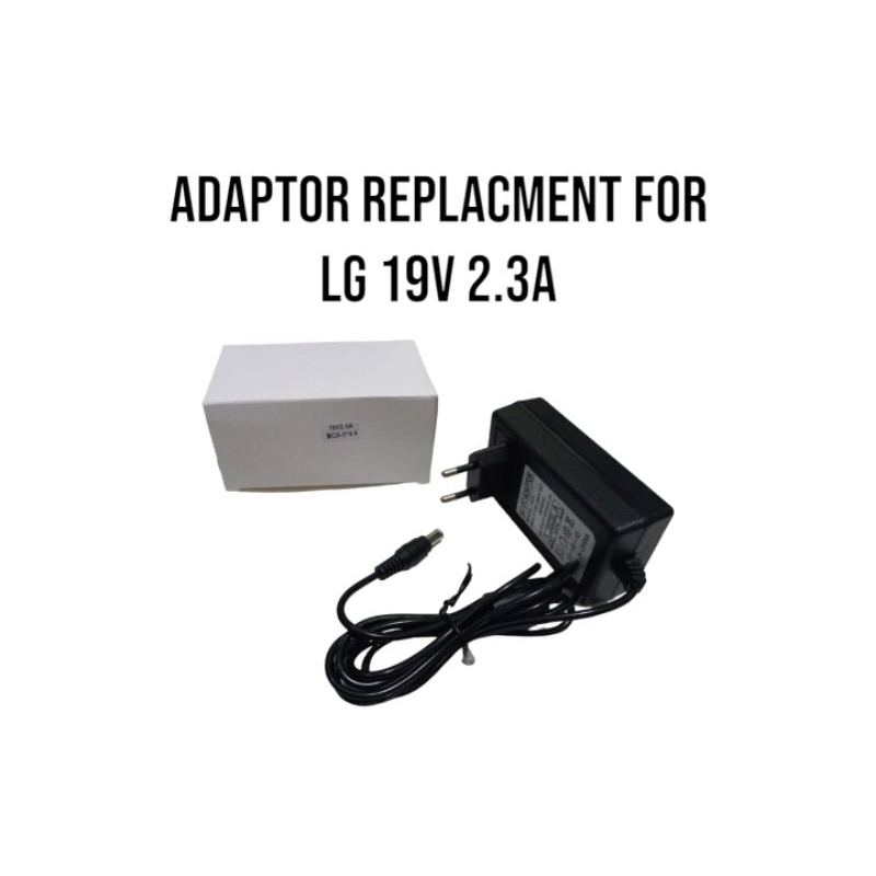 Jual Adaptor Monitor LCD LG 19 Volt 2.3A | Shopee Indonesia