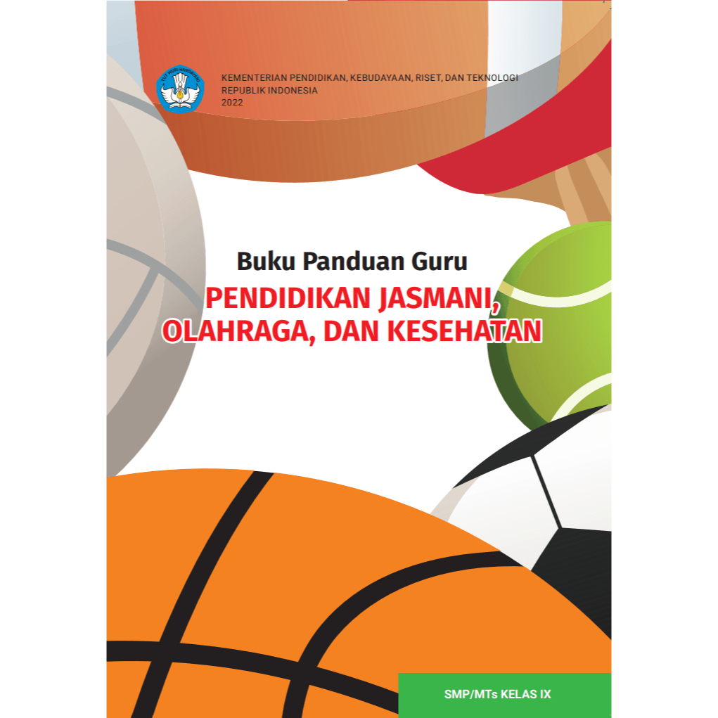 Jual K21 BG PJOK 9 - Kemendikbudristek - Buku Panduan Guru Pendidikan Jasmani, Olahraga, dan ...