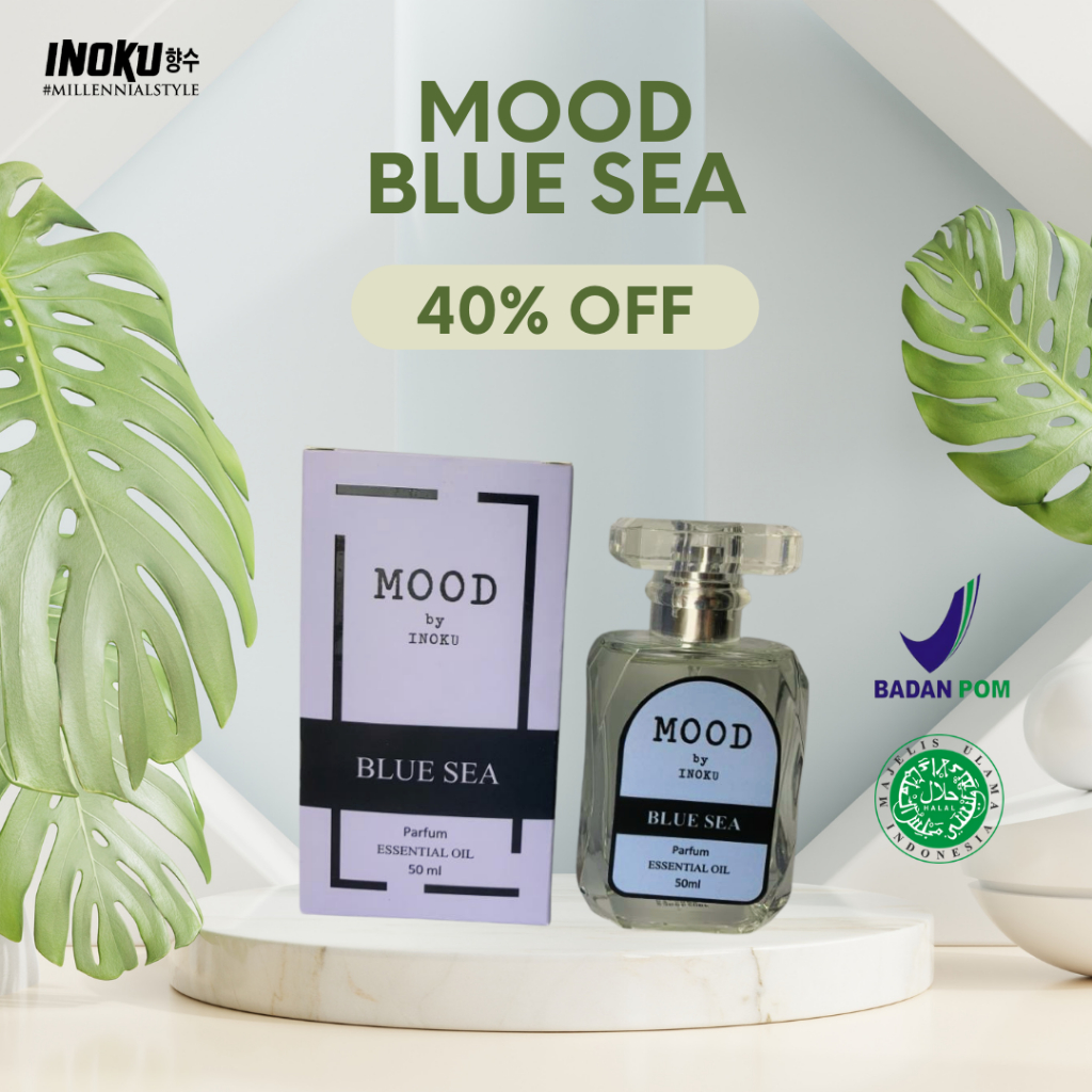 Jual MOOD by INOKU BLUE SEA | MOOD BLUE SEA | PARFUM UNISEX | PARFUM ...