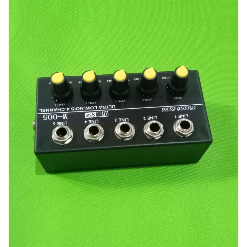 Jual Parallel input mic 5 Chanel M-005. multifungsi. untuk penambah ...