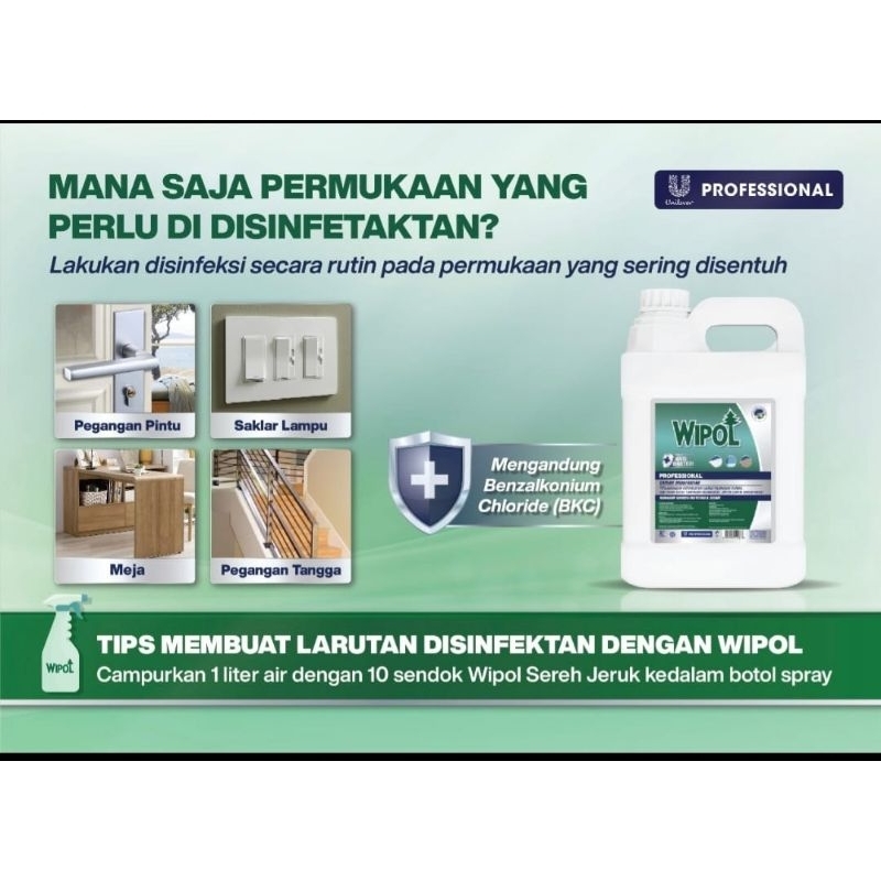 Jual WIPOL 5 LITER STOK 2023 | Shopee Indonesia