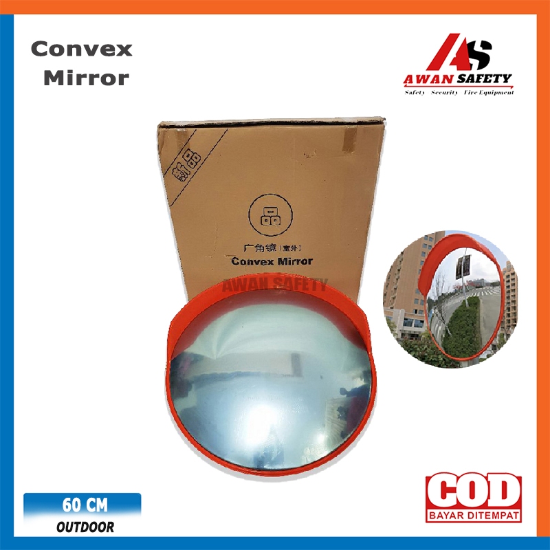 Jual KACA JALAN/CONVEX MIRROR OUTDOOR 60 CM MURAH | Shopee Indonesia