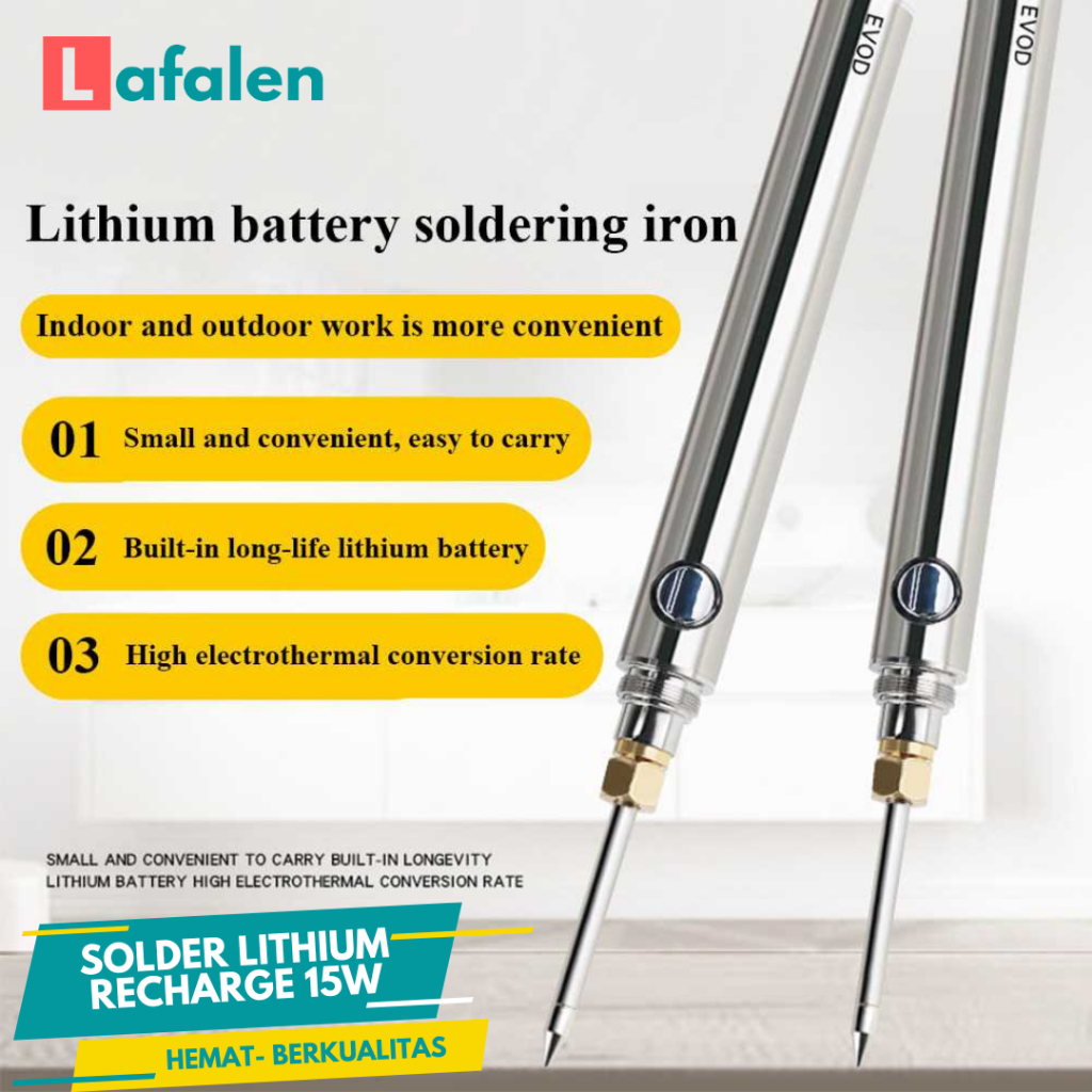 Jual Solder Portable Baterai Solder Cordless Usb Recharge Lithium ...