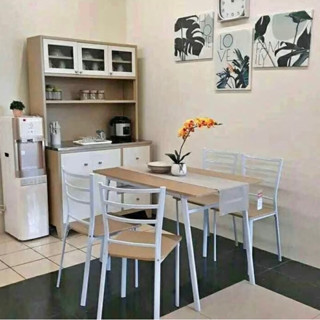 Jual Set Meja Makan Minimalis Meja Makan Estetik Meja Makan Minimalis ...