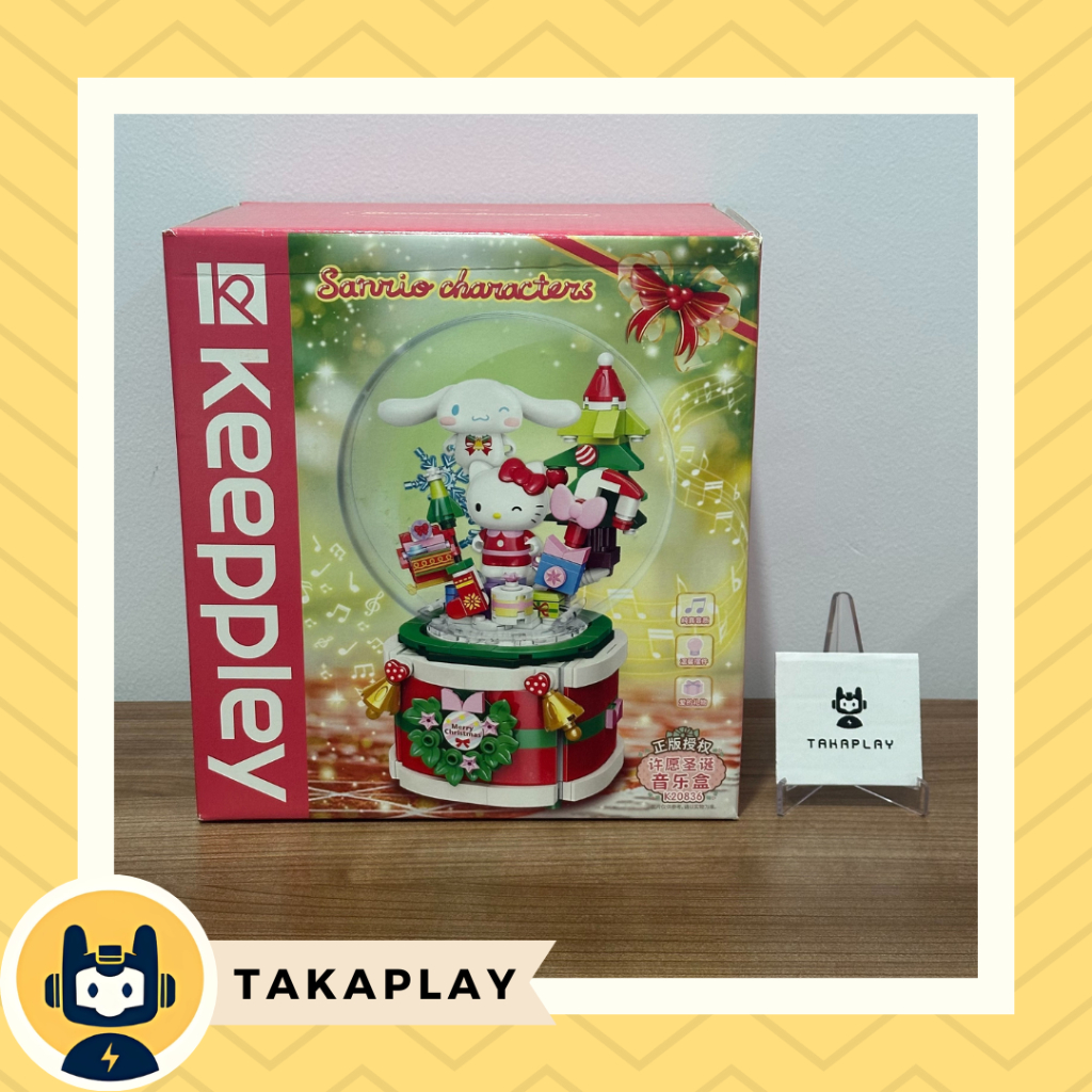 Jual Mainan Keeppley Bricks Hello Kitty Cinnamoroll Merry Christmas ...