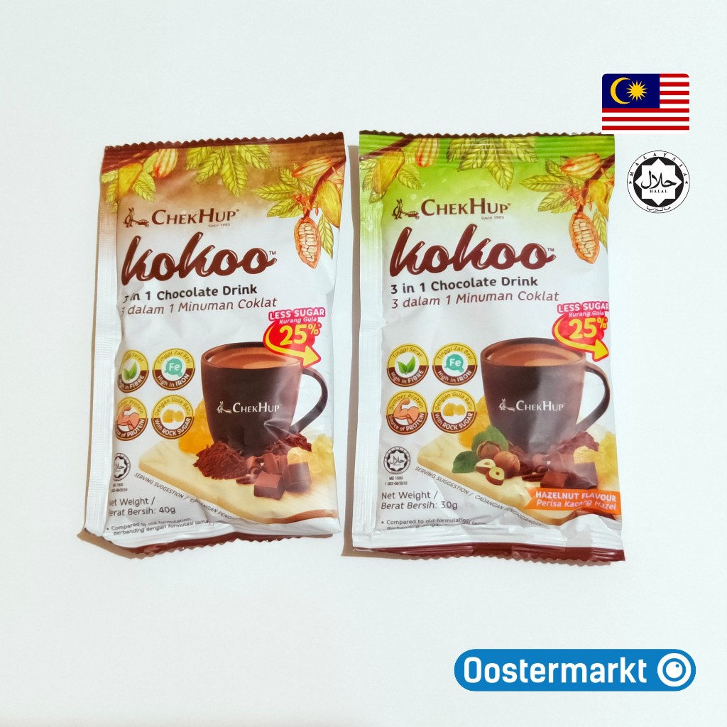 Jual Chek Hup Kokoo 3in1 Chocolate Drink Sachet (Eceran) | Shopee Indonesia