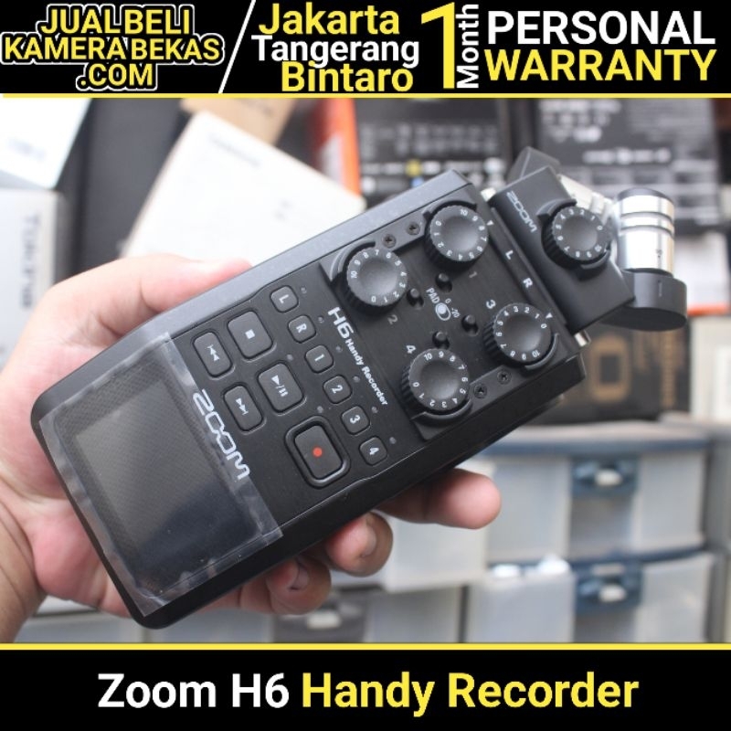 Jual Zoom H6 Black Handy Recorder BEKAS | Shopee Indonesia