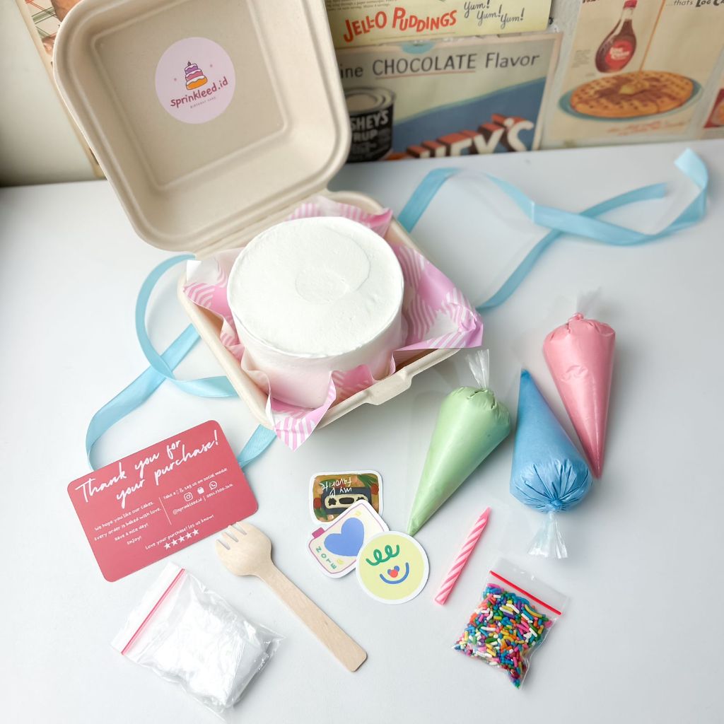 Jual diy cake | decor your own cake | dekor cake sendiri | bento cake ...