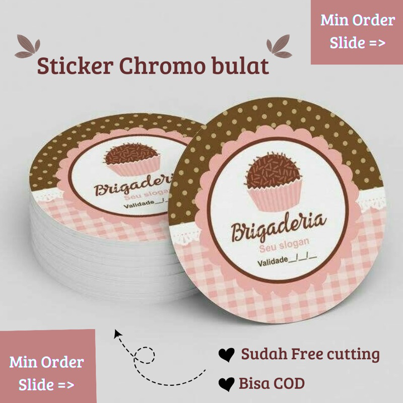Jual Cetak sticker label kemasan makanan,toples kue kering dan botol ...