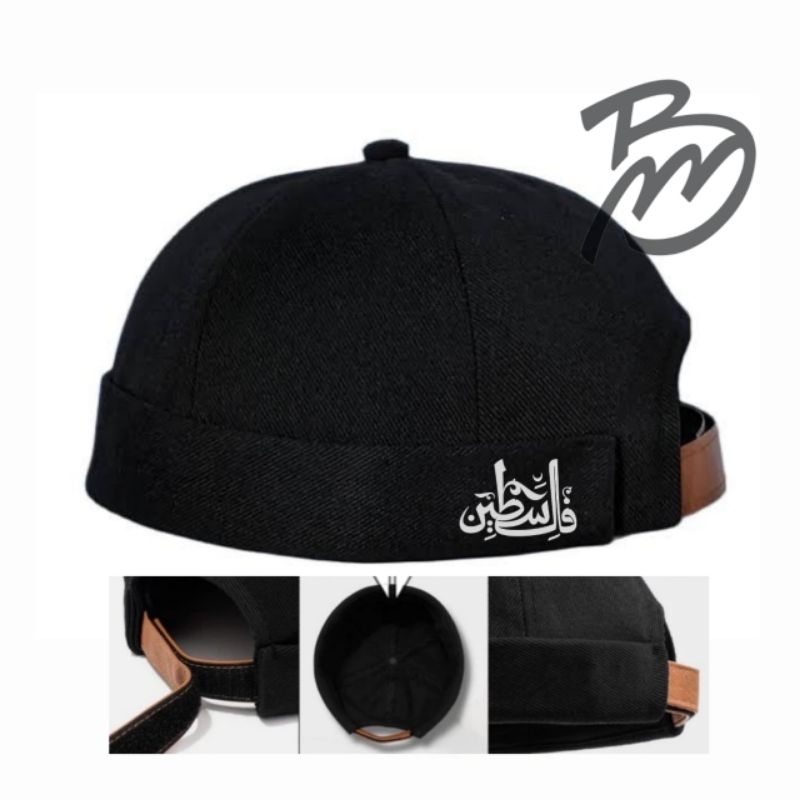 Jual Topi peci Miki hat logo Palestine kaligrafi arab topi peci Miki ...