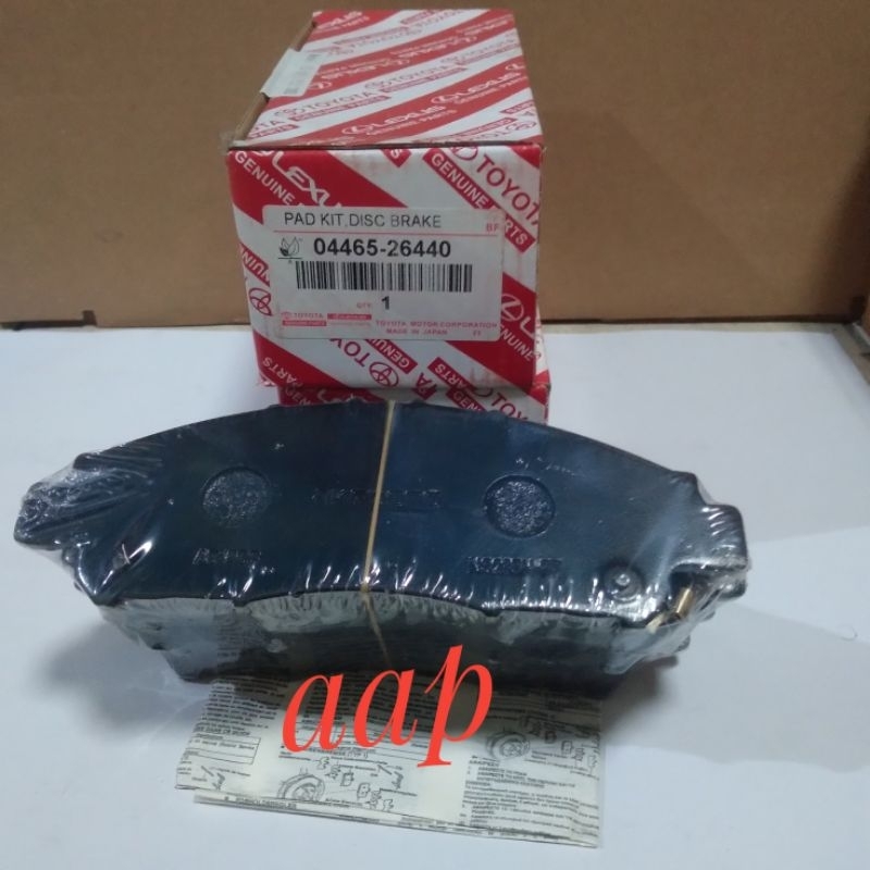 Jual BRAKE PAD KAMPAS REM DEPAN TOYOTA HIACE PREMIO 04465-26440 ...