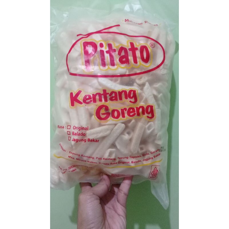 Jual PITATO Kentang Goreng isi 250gram | Shopee Indonesia