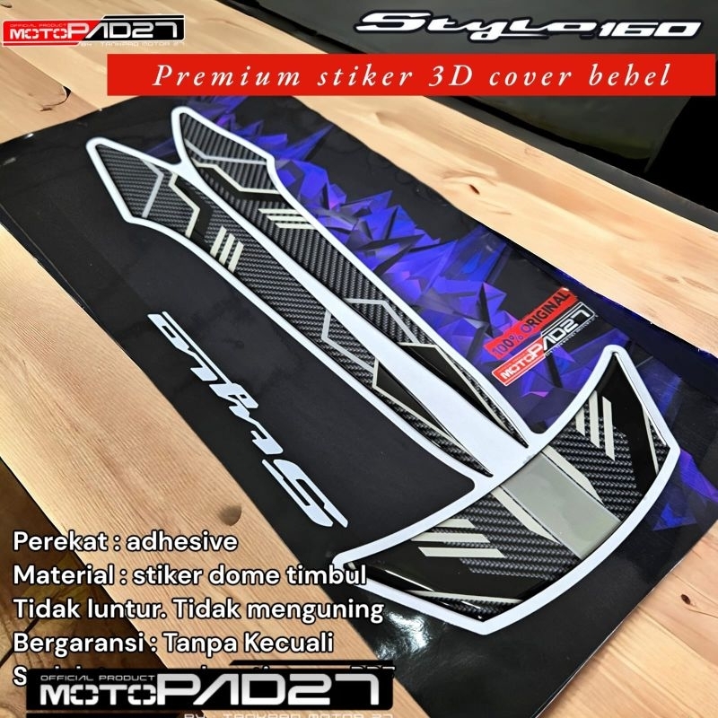 Jual stiker behel honda STYLO 160 resin motopad27 | Shopee Indonesia