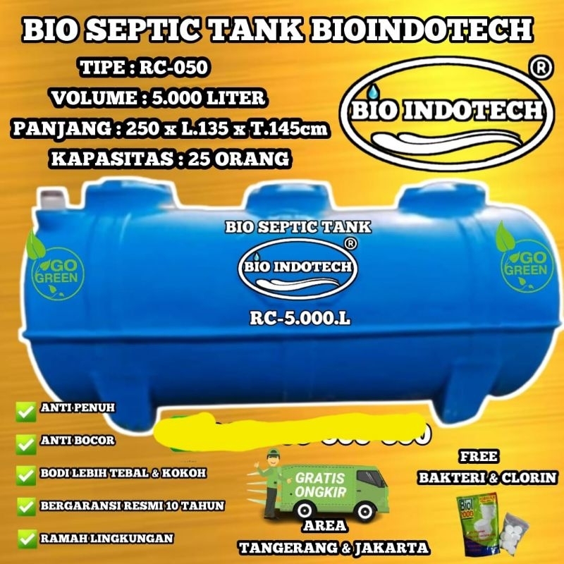 Jual septic tank bio bio septic tank biotech 5000 liter | Shopee Indonesia