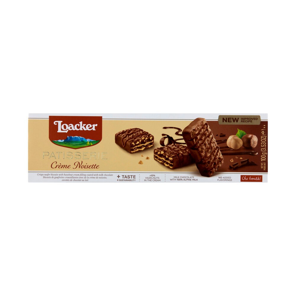 Jual Loacker Wafers Pasticceria Creme Noisette 100g Australia | Shopee ...