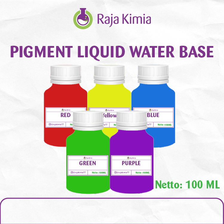 Jual PIGMENT LIQUID WATER BASE/ PEWARNA SABUN /KOSMETIK / PEWARNA SLIME ...