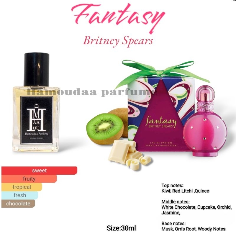 Jual parfum inspired by fantasy britney ukuran 30ml -aroma tahan lama dan meninggalkan jejak ...