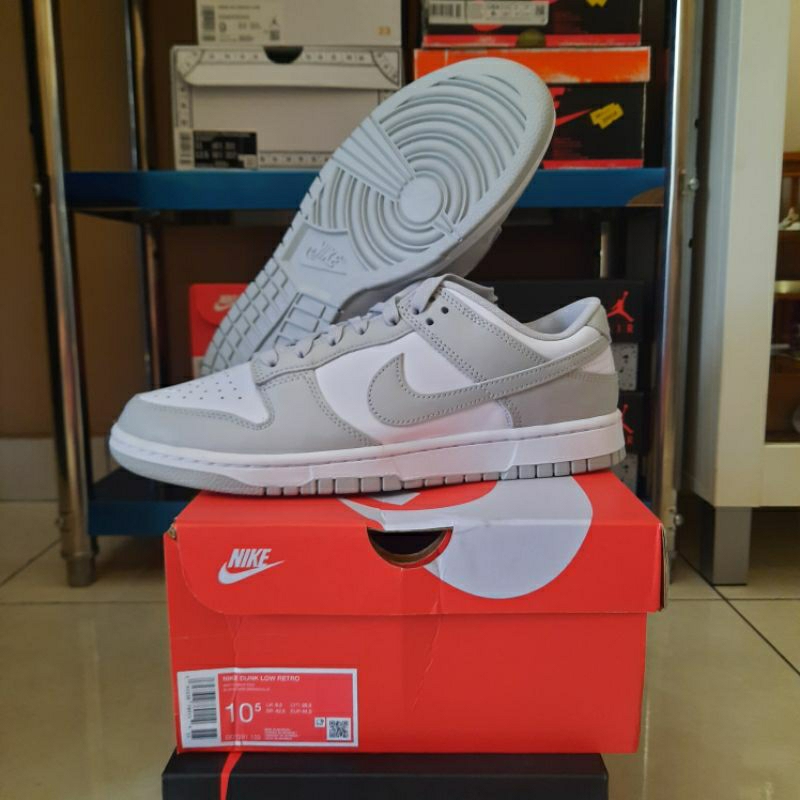 Jual Dunk Low Grey FOG Original | Shopee Indonesia