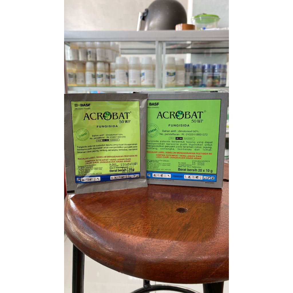 Jual FUNGISIDA ACROBAT 10 GR | Shopee Indonesia