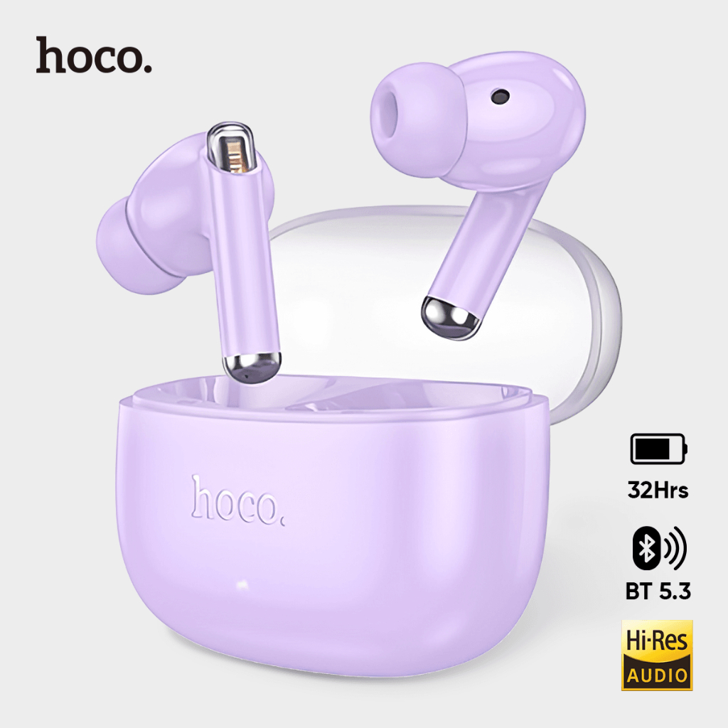 Jual Hoco TWS Earbuds True Wireless Bluetooth 5.3 Earphone Headset Hifi ...