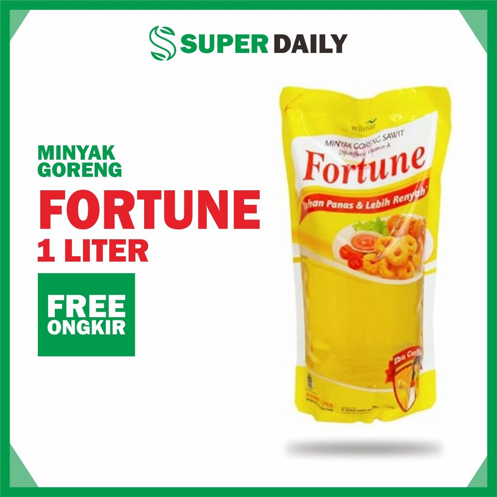 Jual Minyak Goreng Fortune 1 Liter | Shopee Indonesia