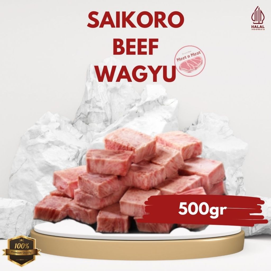 Jual Saikoro Beef Wagyu Meltique 500gr | Shopee Indonesia