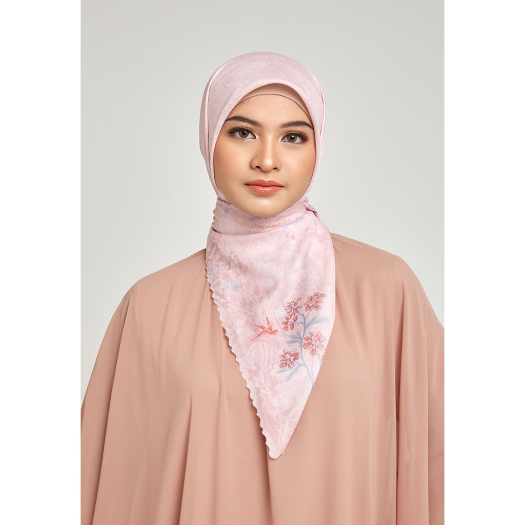 Jual MFMW Floral Serenade Scarf - Kerudung Premium Motif Bunga ...