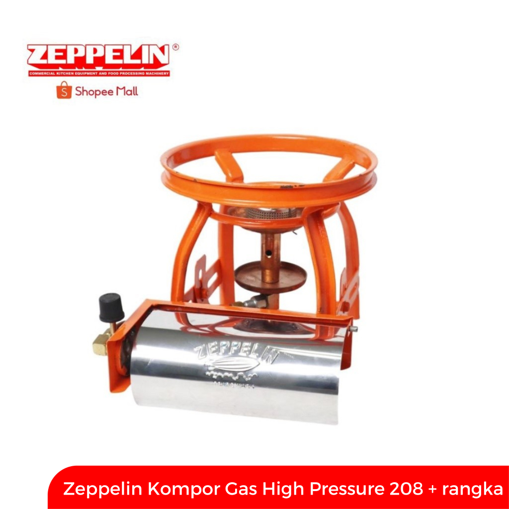 Jual Zeppelin Kompor Gas High Pressure 208 + rangka | Shopee Indonesia