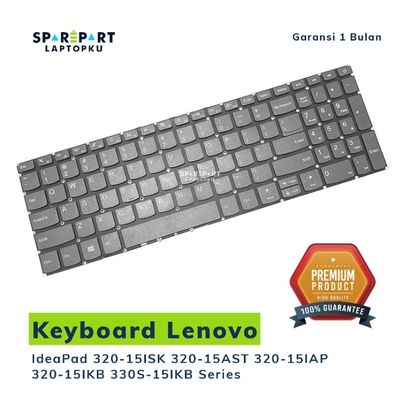 Jual Keyboard Lenovo IdeaPad 320-15ISK Power 320-15AST 320-15IAP 320 ...